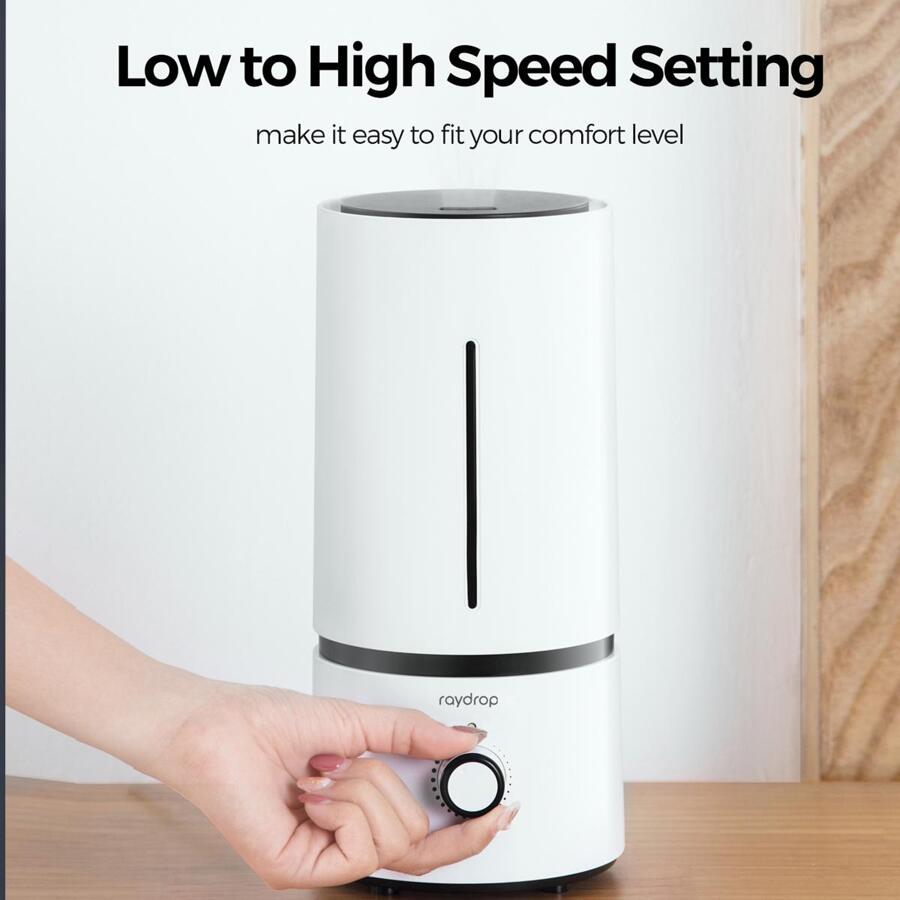 raydrop Cool Mist Humidifiers for Babies, Quiet and Small Ultrasonic ...