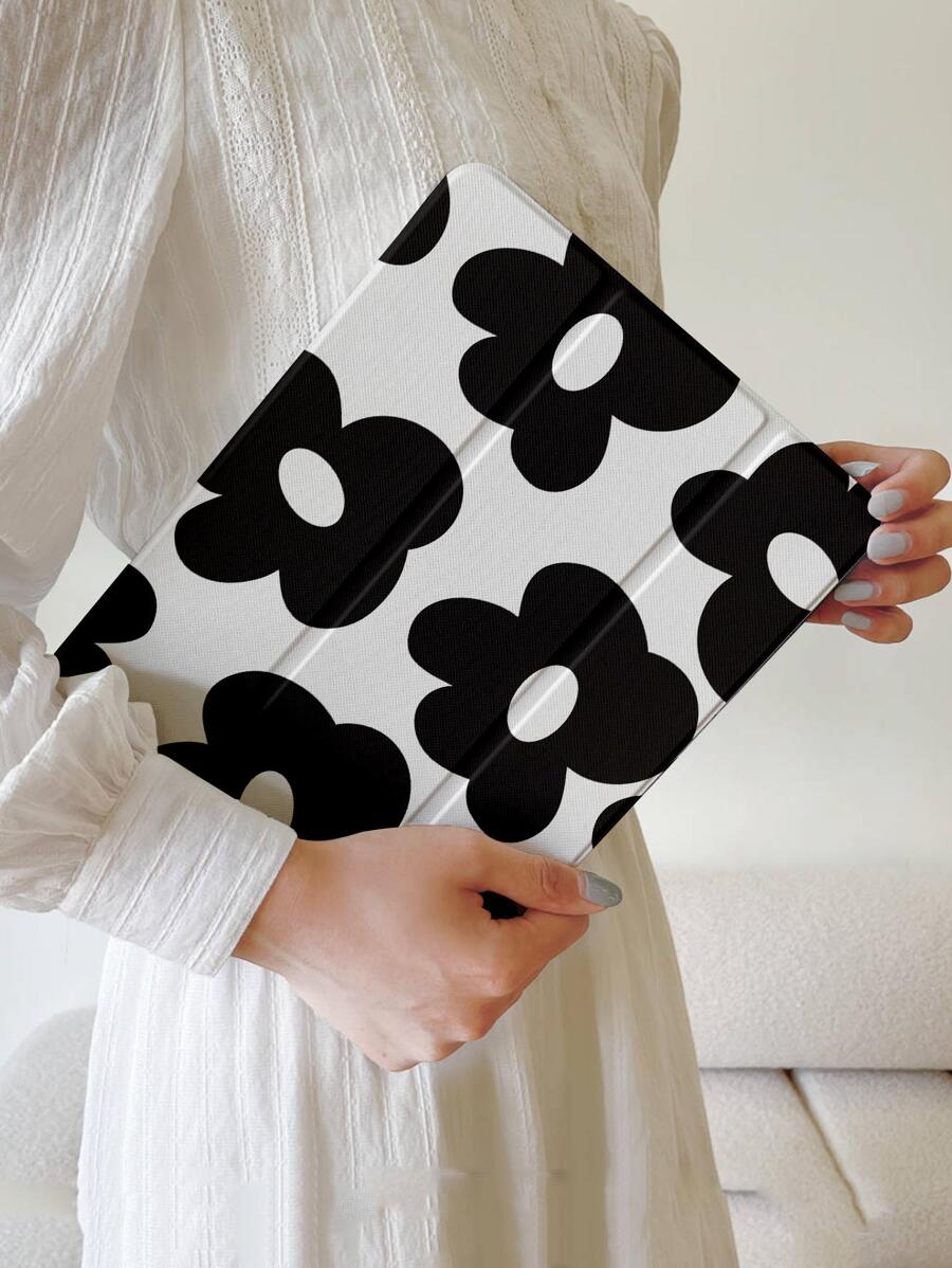 Flower Floral Pattern Case Compatible With IPad Compatible With Ipad ...