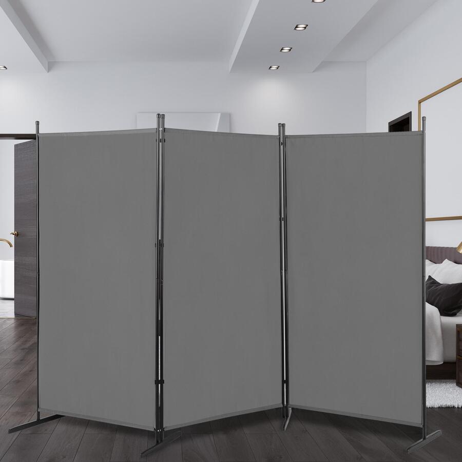 Room Divider 6FT Portable Room Dividers and Folding Privacy Screens ...
