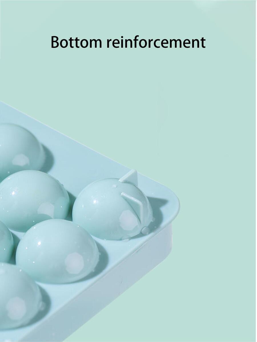 1pc Homemade Ice Cube Mold With 33 Round Spherical Ice Cubes, Household ...