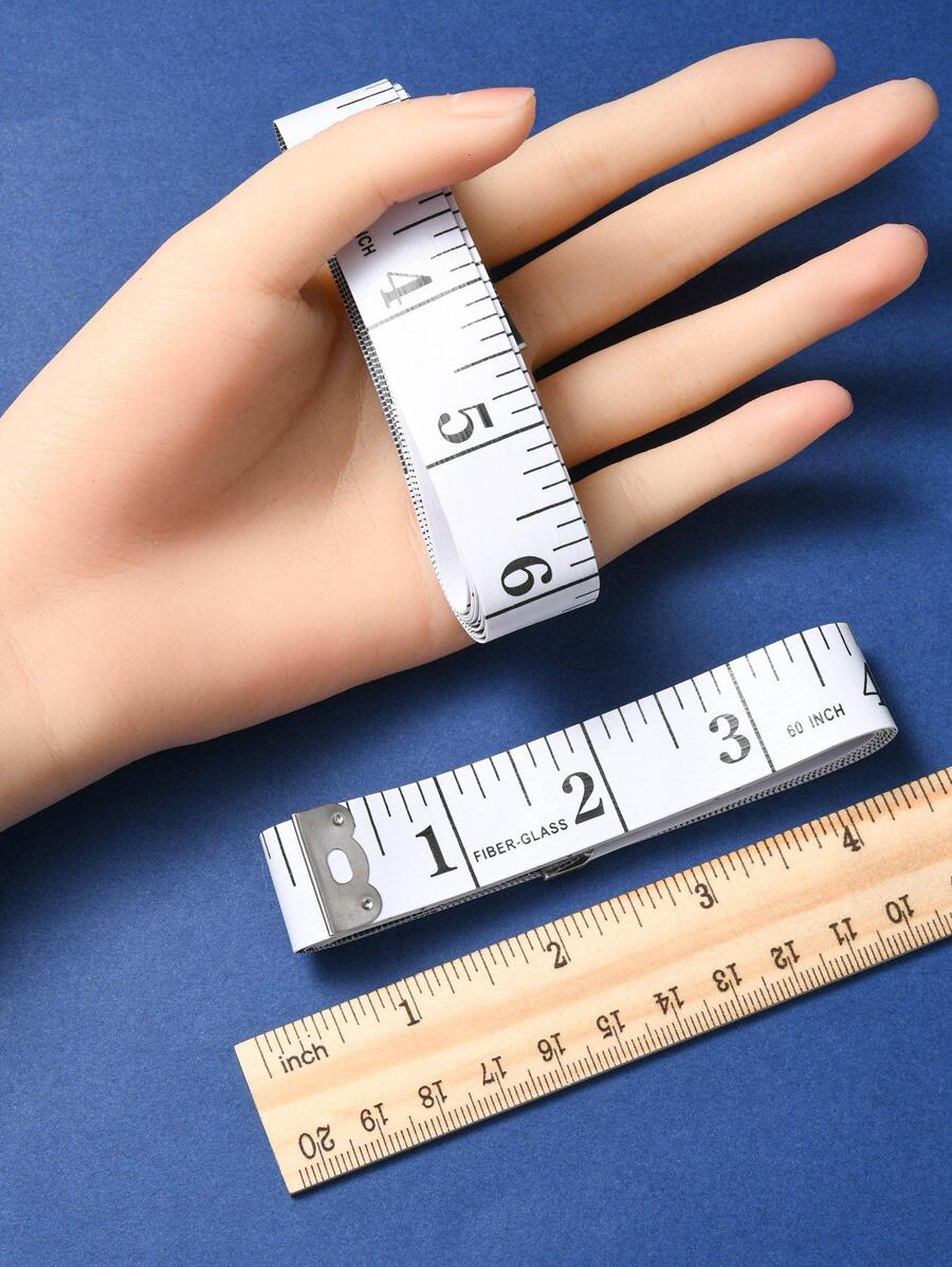 3-piece pack Double proportion soft tape measure for body sewing Tailor ...