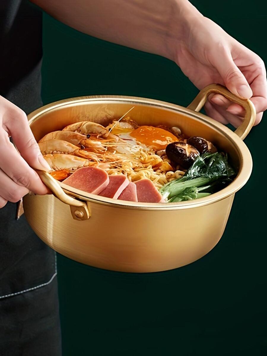 1pc Ramen Pot, Korean Ramen Cooking Pot, Korean Ramen Noodle Pot Fast ...