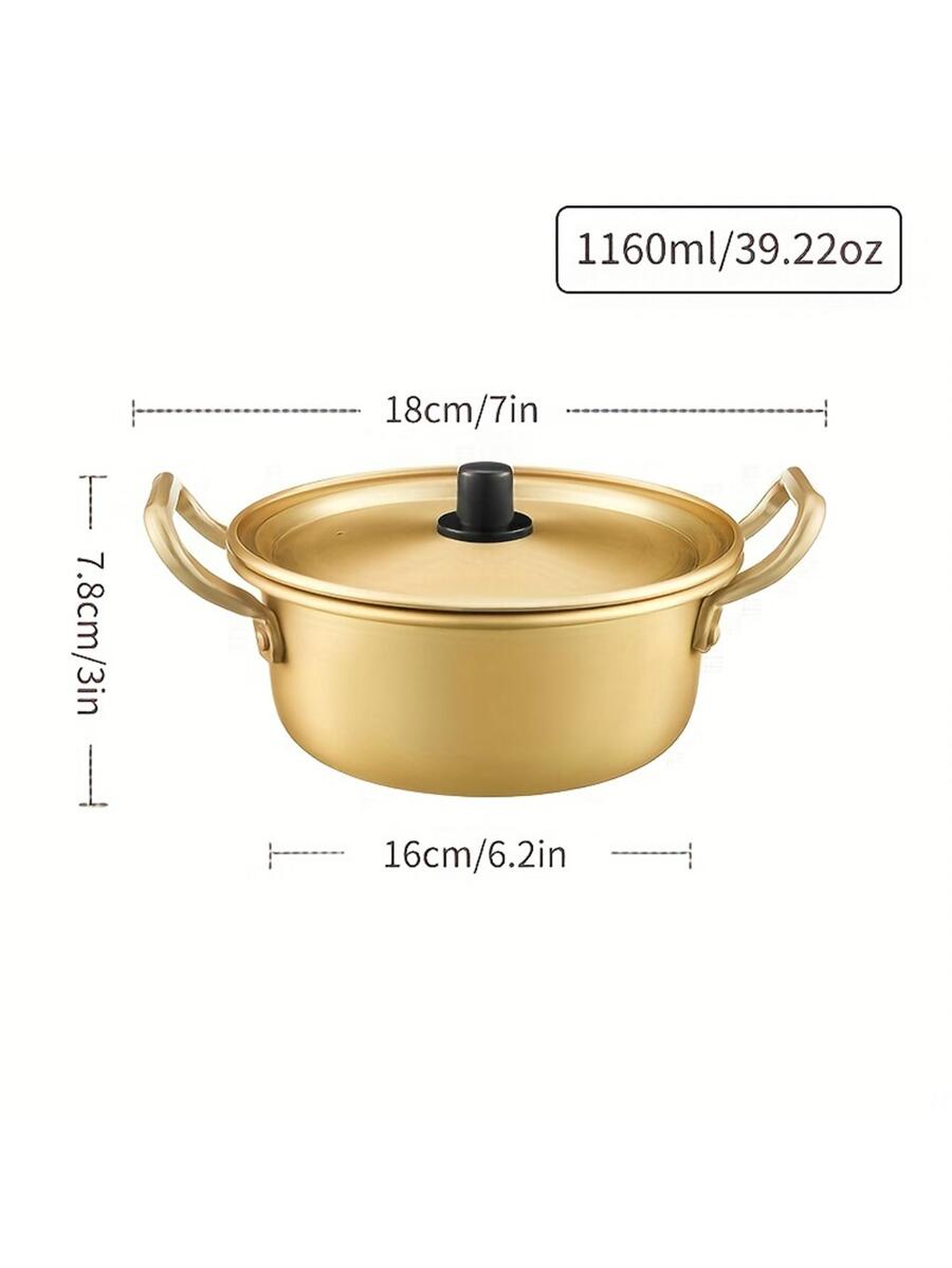 1pc Ramen Pot, Korean Ramen Cooking Pot, Korean Ramen Noodle Pot Fast ...