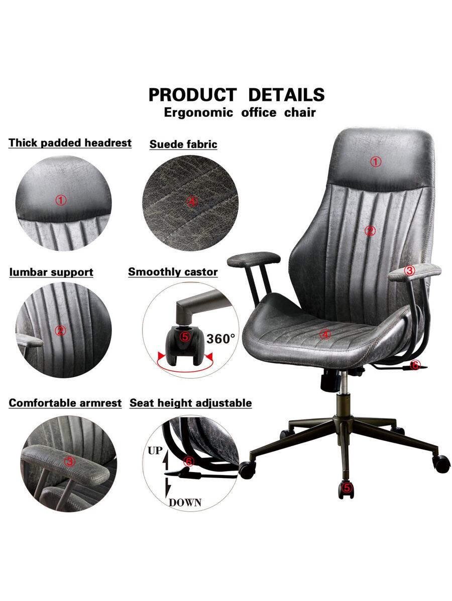 Ovios High Back Office Chair, Ergonomic Computer Desk Chair Gaming ...