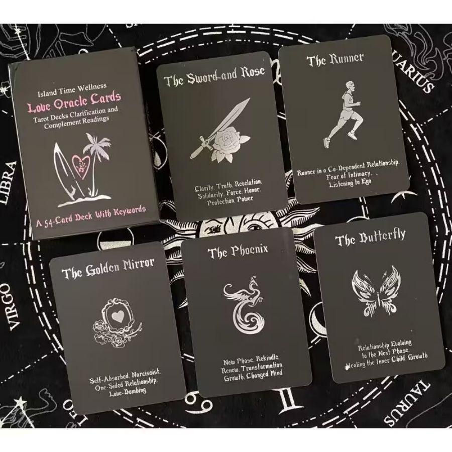 Island Time Wellness Love Oracle Cards Full English Card Deck 54 Cards ...