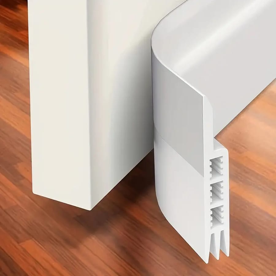 1 Meter Door Bottom Sealing Strip, Wooden Door Sound Insulation Strip ...