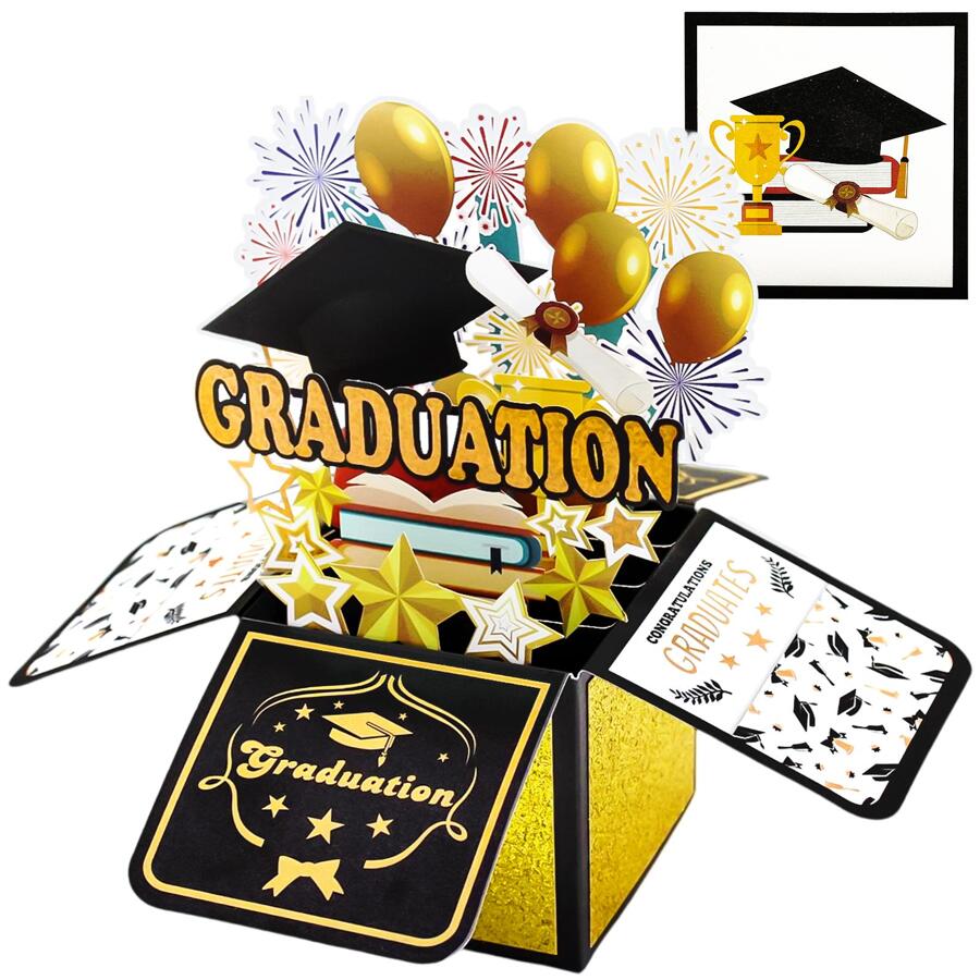 Pop Up Graduation Card, 3D Graduation Pop Up Card Graduation Card ...