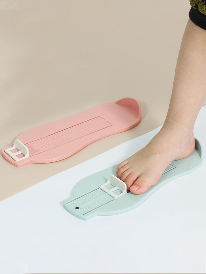 Pink Plastic Children's Baby Footprint Measuring Device | SHEIN UK