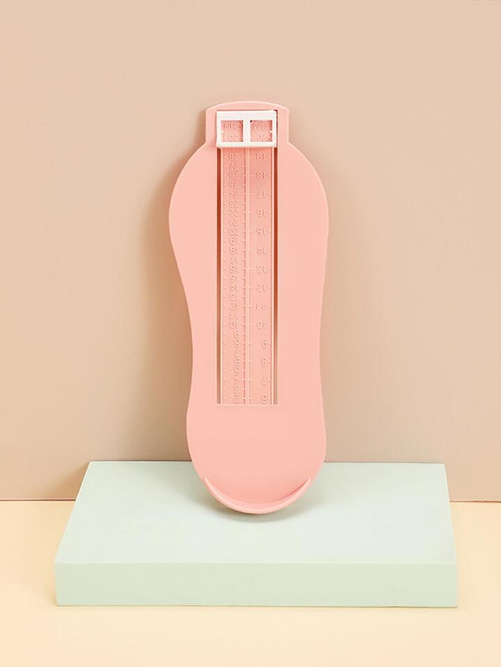 Pink Plastic Children's Baby Footprint Measuring Device | SHEIN UK