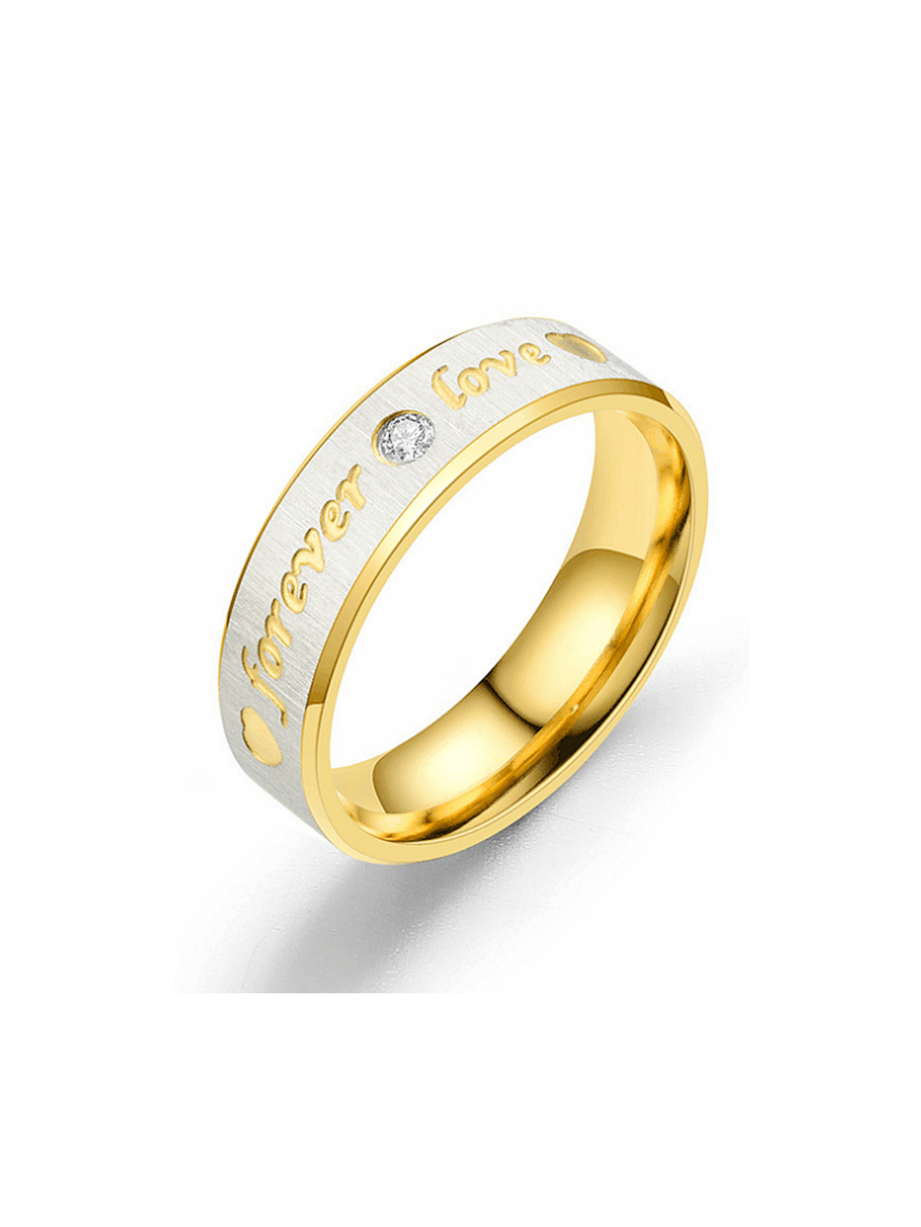 Forever Love Couple Rings, Personalized Fashion Wedding Rings ...