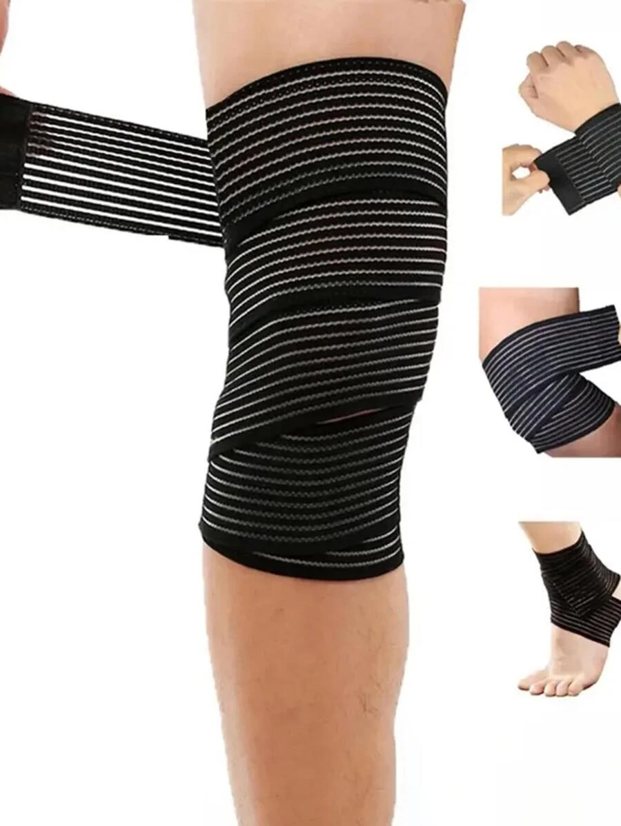 1pc High Elasticity Compression Bandage, Sports Kinesiology Tape For ...