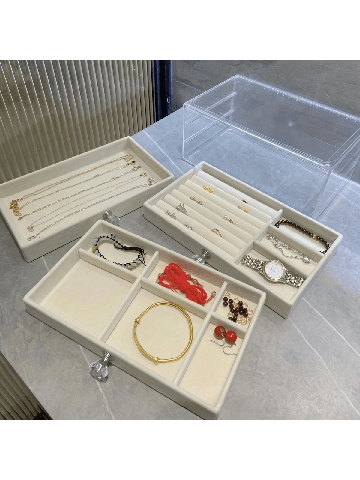 Minimalist Jewelry Storage Box | SHEIN UK