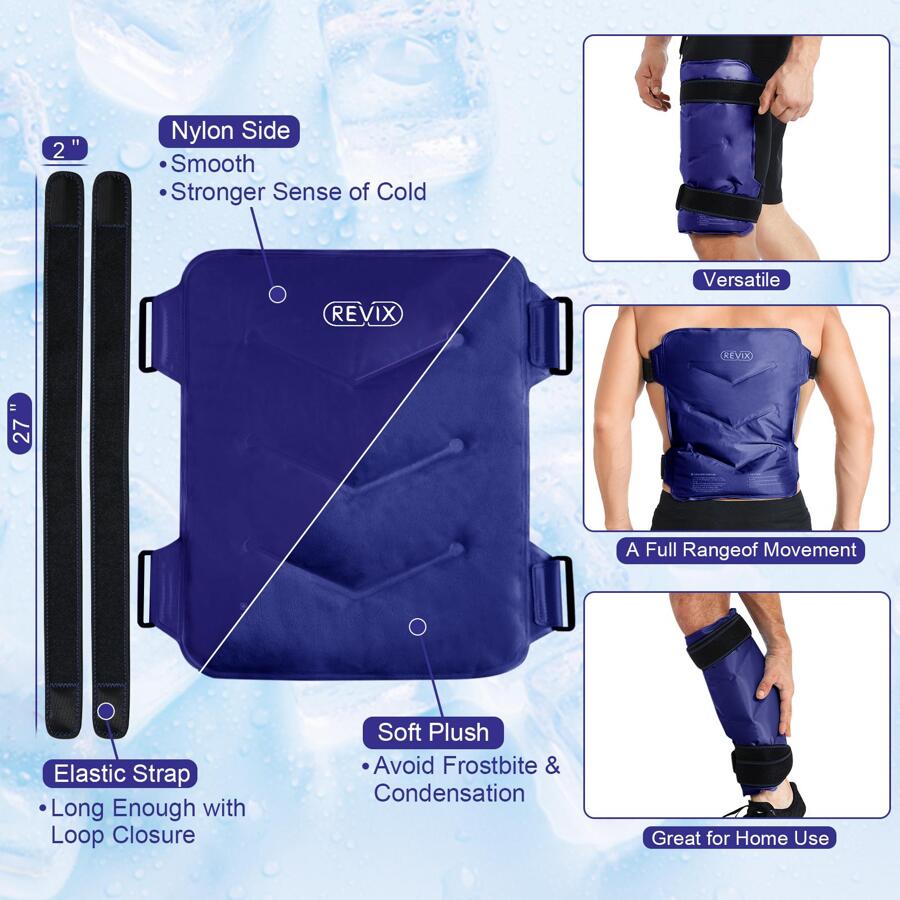 REVIX Ice Pack for Hip Replacement, Ice Wraps Flexible Gel Cold Pack ...
