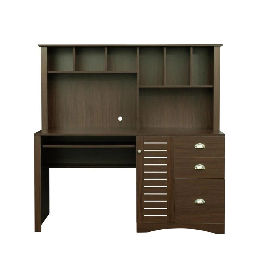 Office Computer Desk ,Hutches Big Storage Space Study Table for Living ...