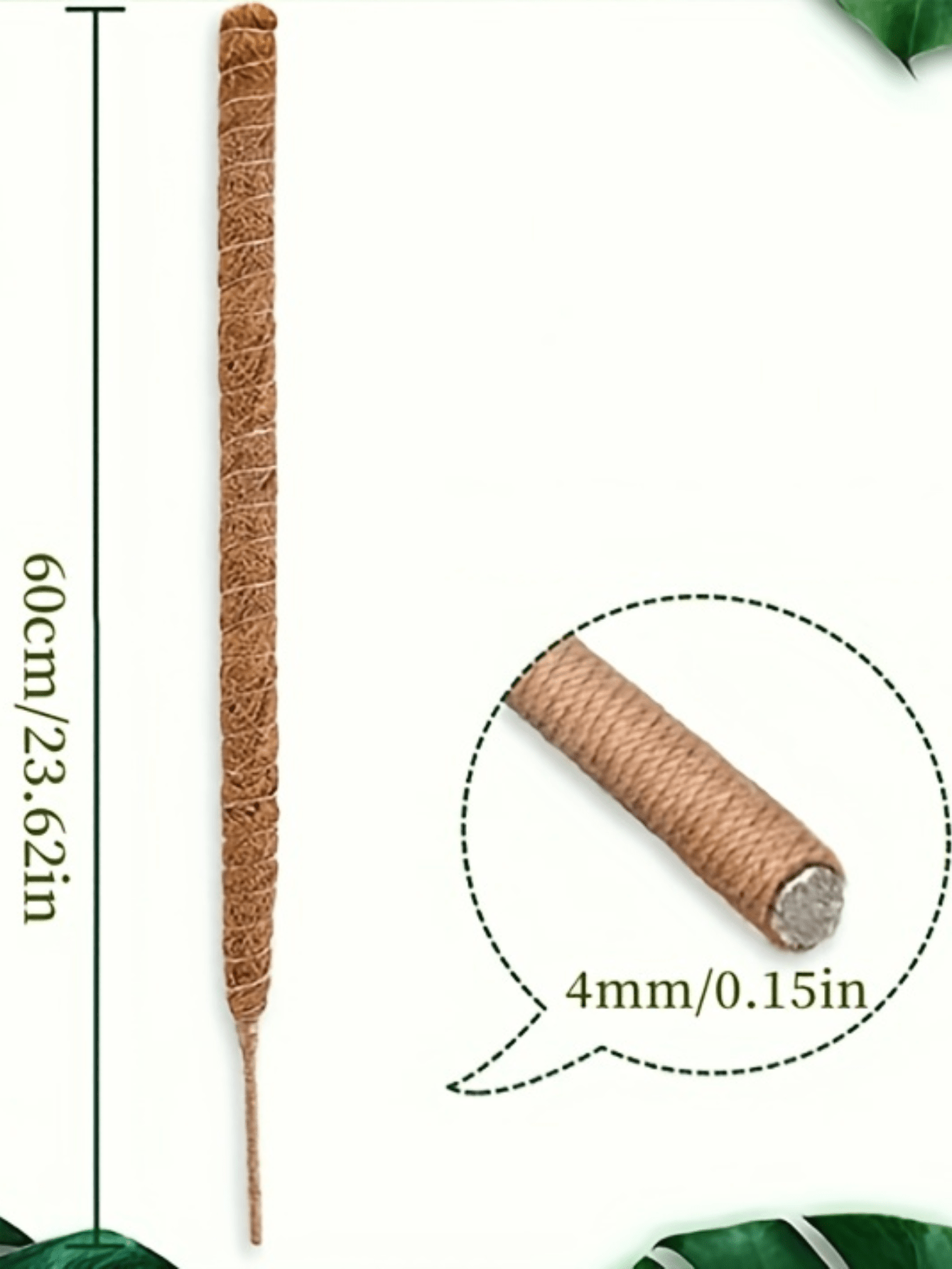 60cm/80cm Rope Bottom Climbing Vines Rack Can Be Bent To Shape For ...