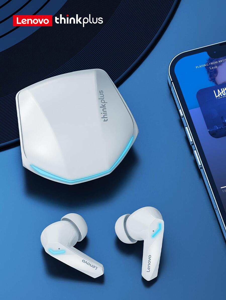 Lenovo GM2 Pro 5.3 Earphone Bluetooth Wireless Earbuds Low Latency Headphones HD Call Dual Mode ...