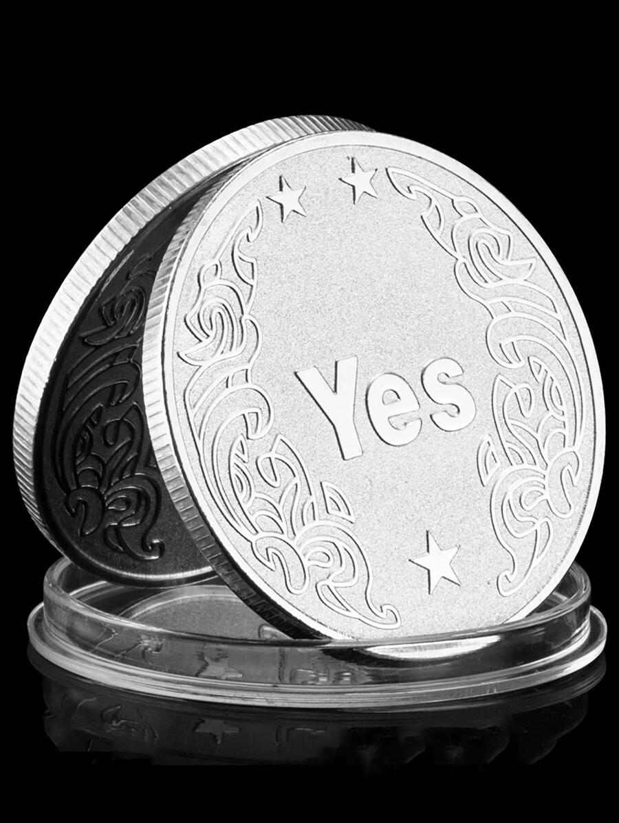 Yes or No Prediction Decision Coin Gothic Coin Souvenirs and Gifts ...