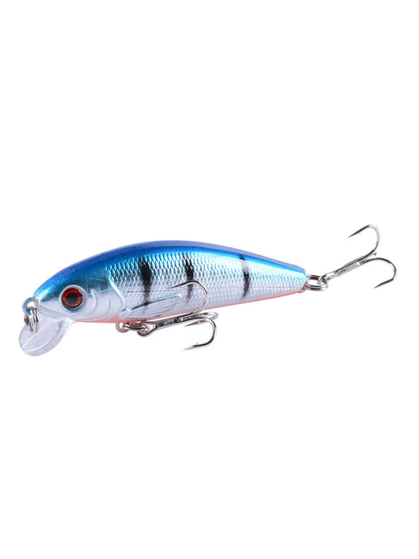 1pc 72mm Abs Plastic Hard Lure With Sound Ball & Minnow Fish Design For ...