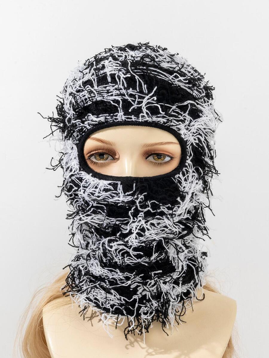 Men Two Tone Balaclava Cap | SHEIN USA