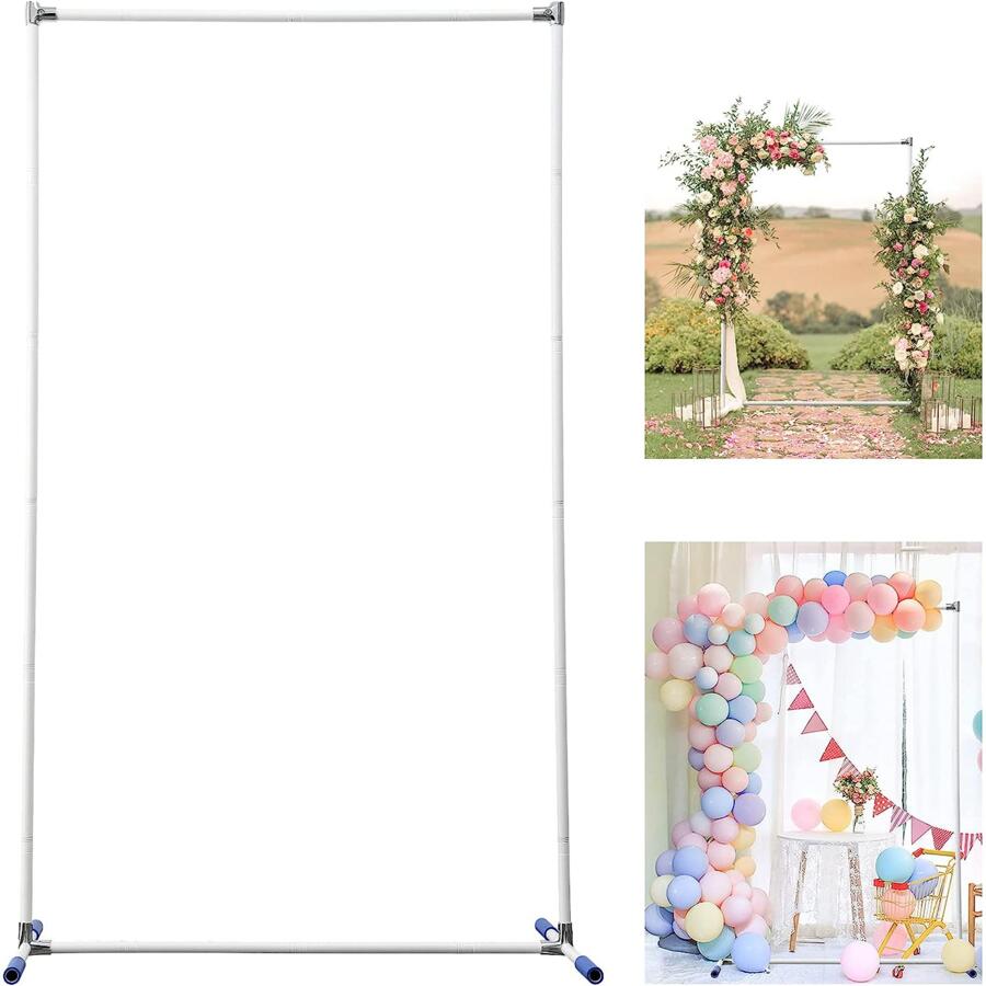 Wedding Arch 7 FT Wedding Arches for Ceremony Square Arch Backdrop ...