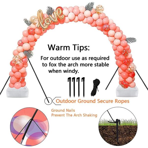 Reusable Balloon Arch Kit Balloon Arch Stand 10 Ft Adjustable Balloon ...