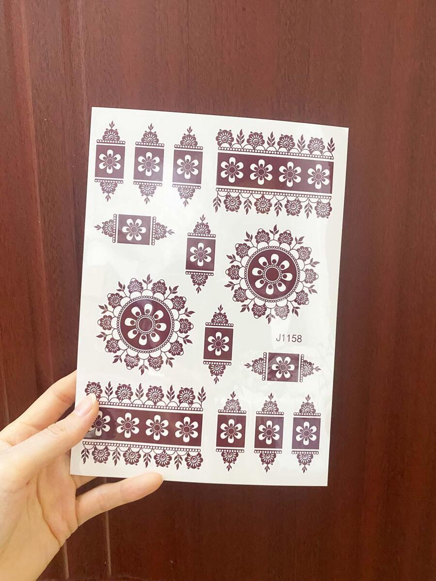 Disposable Temporary Tattoo Stickers Fake Tattoo For Women Hand Tattoo ...