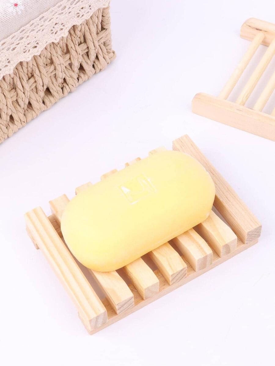 1pc Wooden Soap Dish for Shower, Shower Soap Holder, Self draining Bar ...