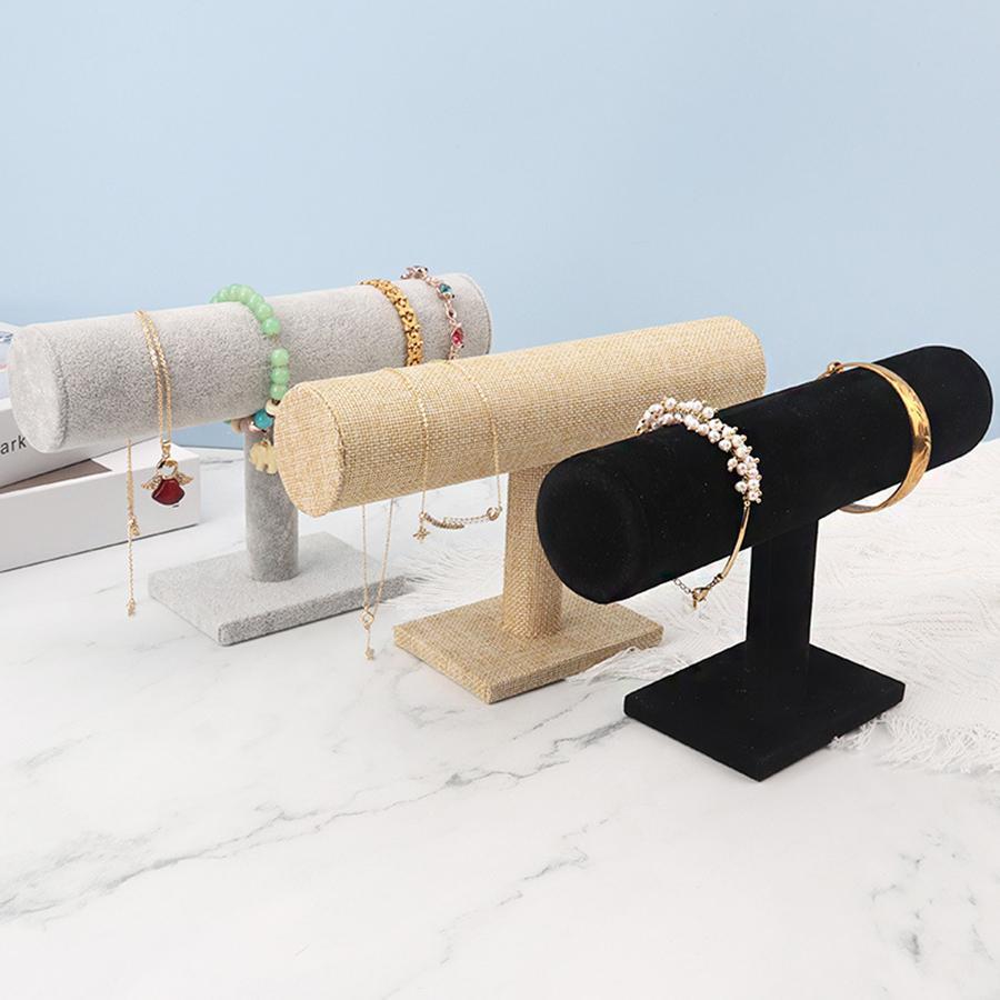 Armband Display Stand Fluwelen Enkellaags Horloge Houder Voor Kraam ...