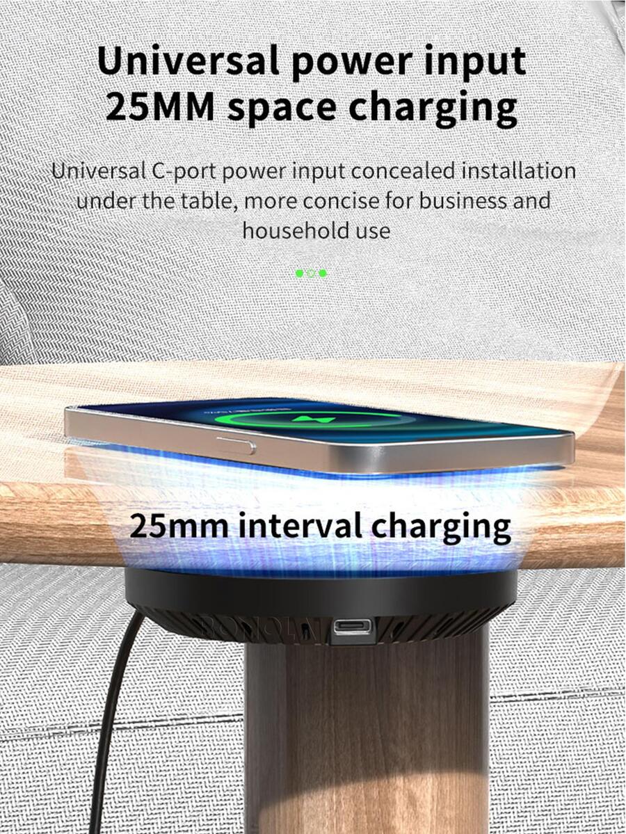 40mm Bonla Long Range Wireless Charger | SHEIN USA