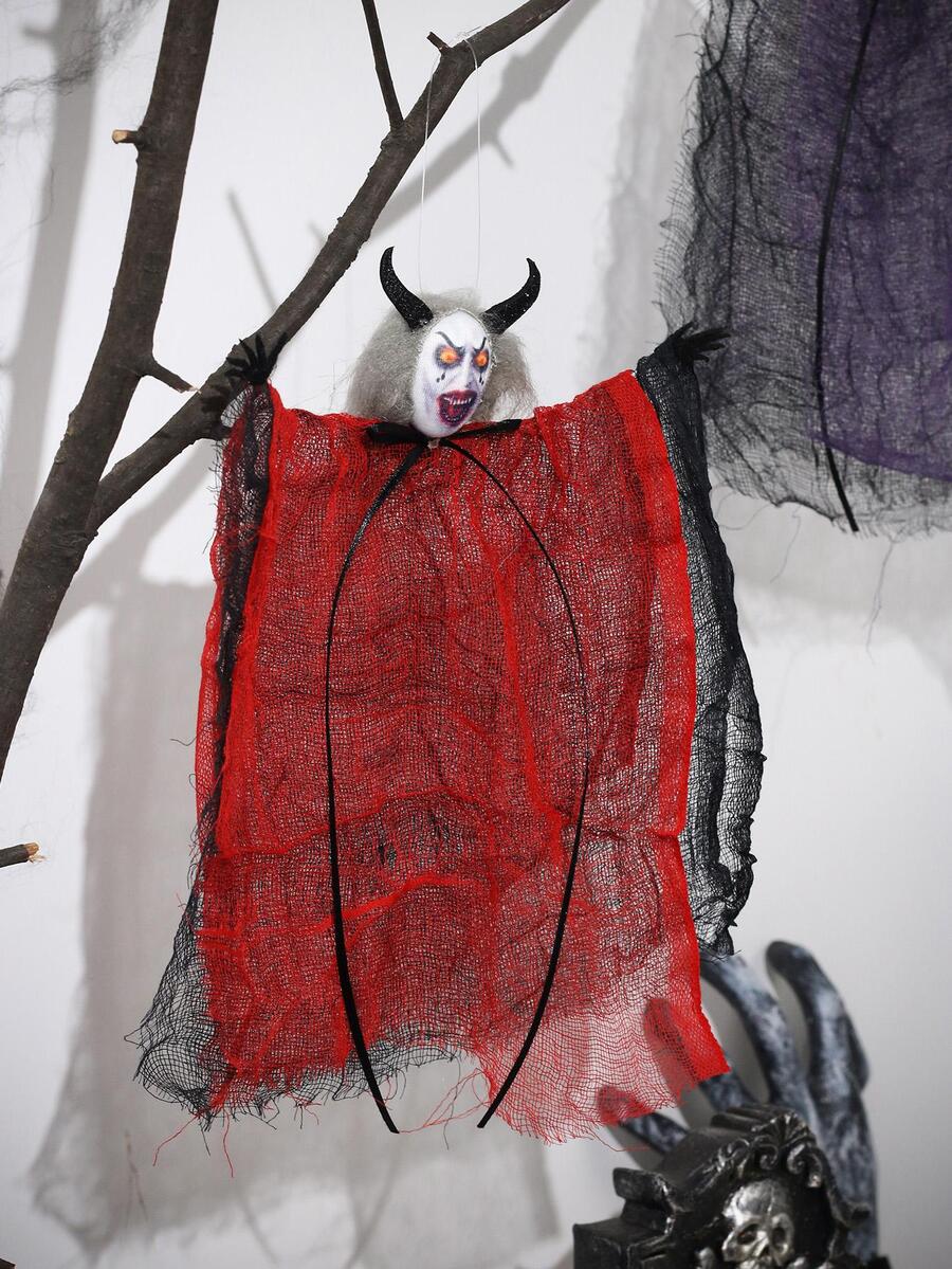 Red Color Devil With Horns | SHEIN USA