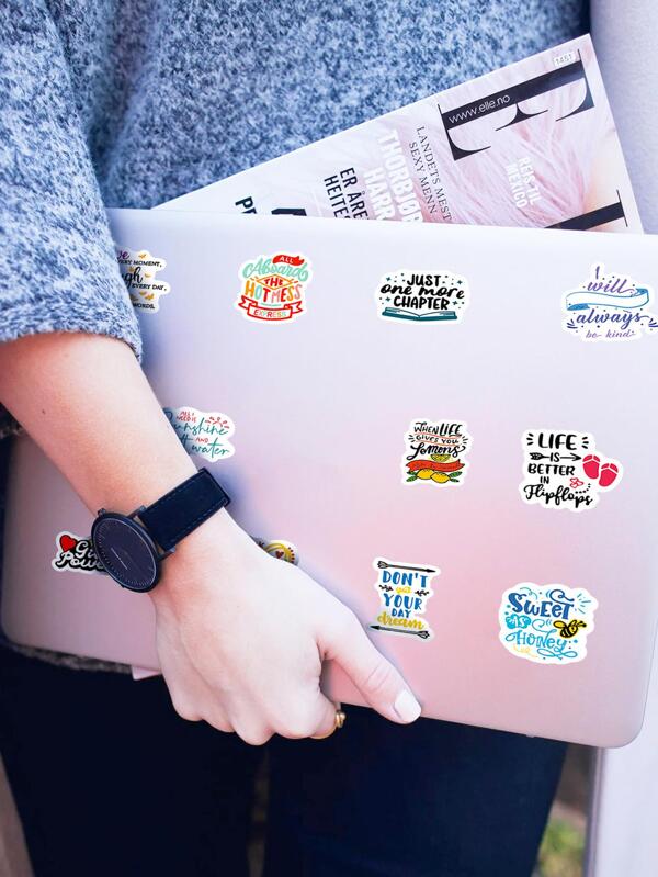 50PCS Motivational Sticker, Inspirational Words Stickers for Teens ...