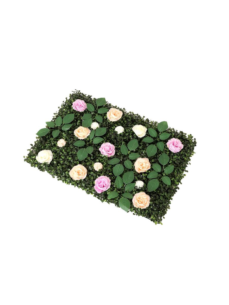 Pink Artificial Grass Mat | SHEIN USA