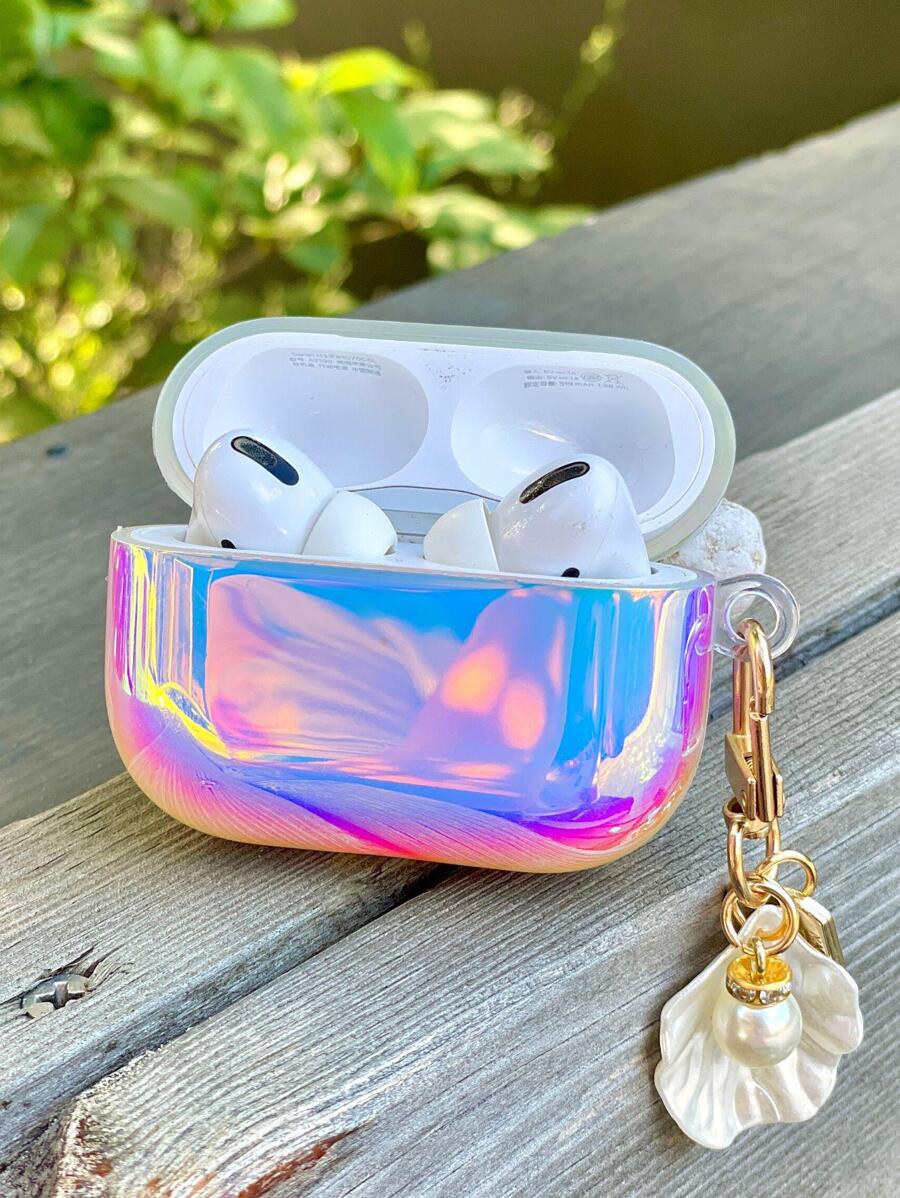 Laser Blue Earphone Case | SHEIN USA