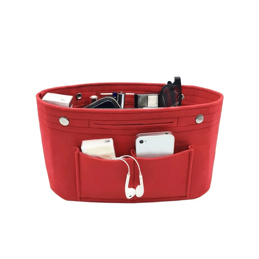 Minimalist Studded Decor Bag Insert Felt | SHEIN USA