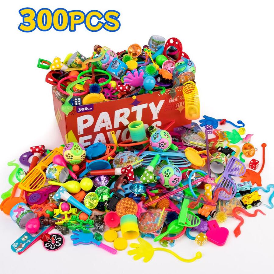 Amy&Benton 300PCS Classroom Treasure Box Prizes Birthday Party Favors ...