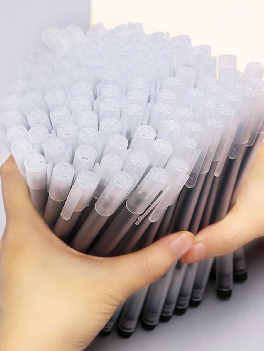 10/20/30/50st Zwart Inkt Neutraal Pennen Met 0,5 mm , Koolstof Pen ...