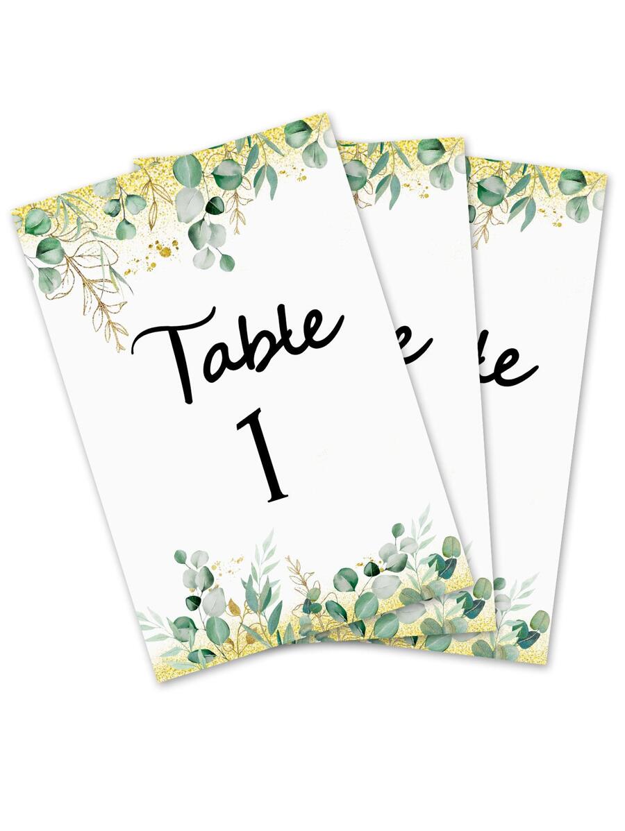 10pcs Paper Party Direction Sign, Simple Paper Table Sign Chalkboard ...