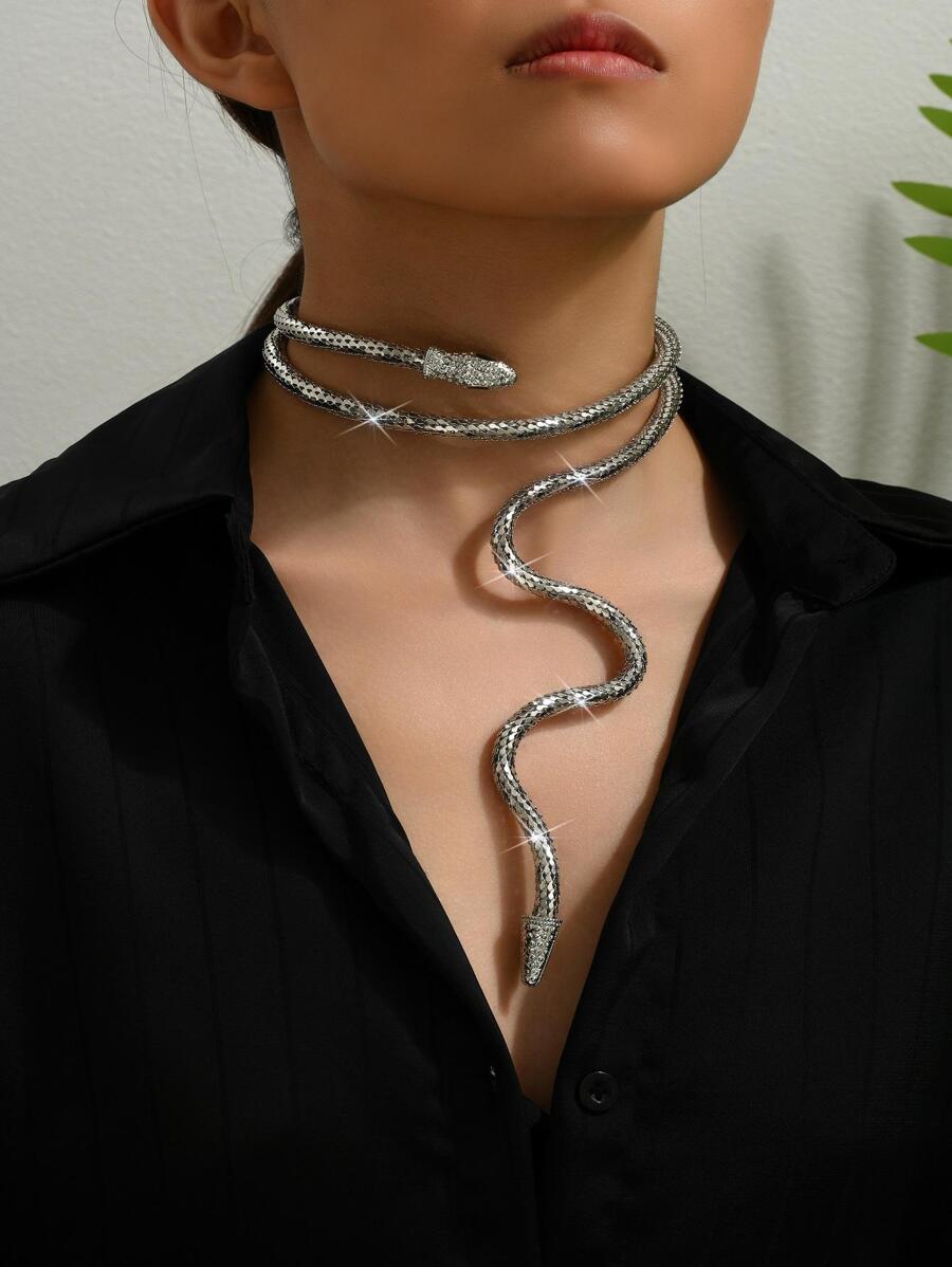 Snake Design Necklace | SHEIN USA