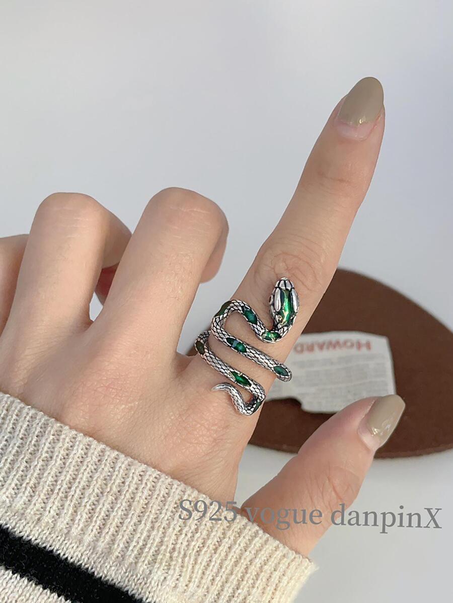 Snake Design Wrap Ring | SHEIN USA