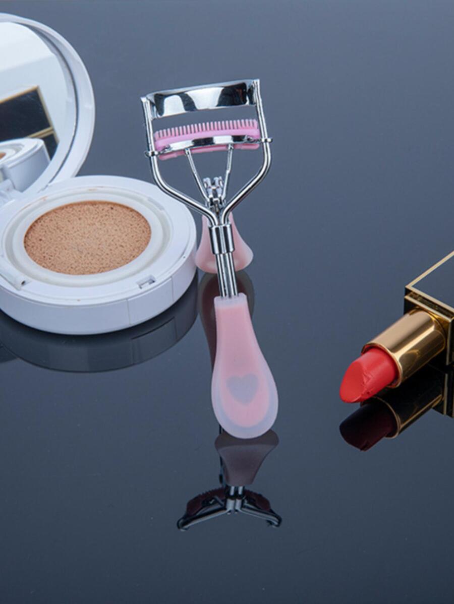 Eyelash Curler,1Pc Fashion Silicone Love Eyelash Curler Eyelash Curling ...