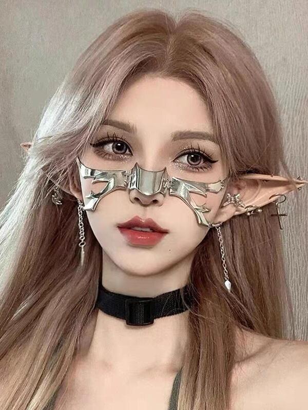 Chain Decor Costume Face Shield | SHEIN USA