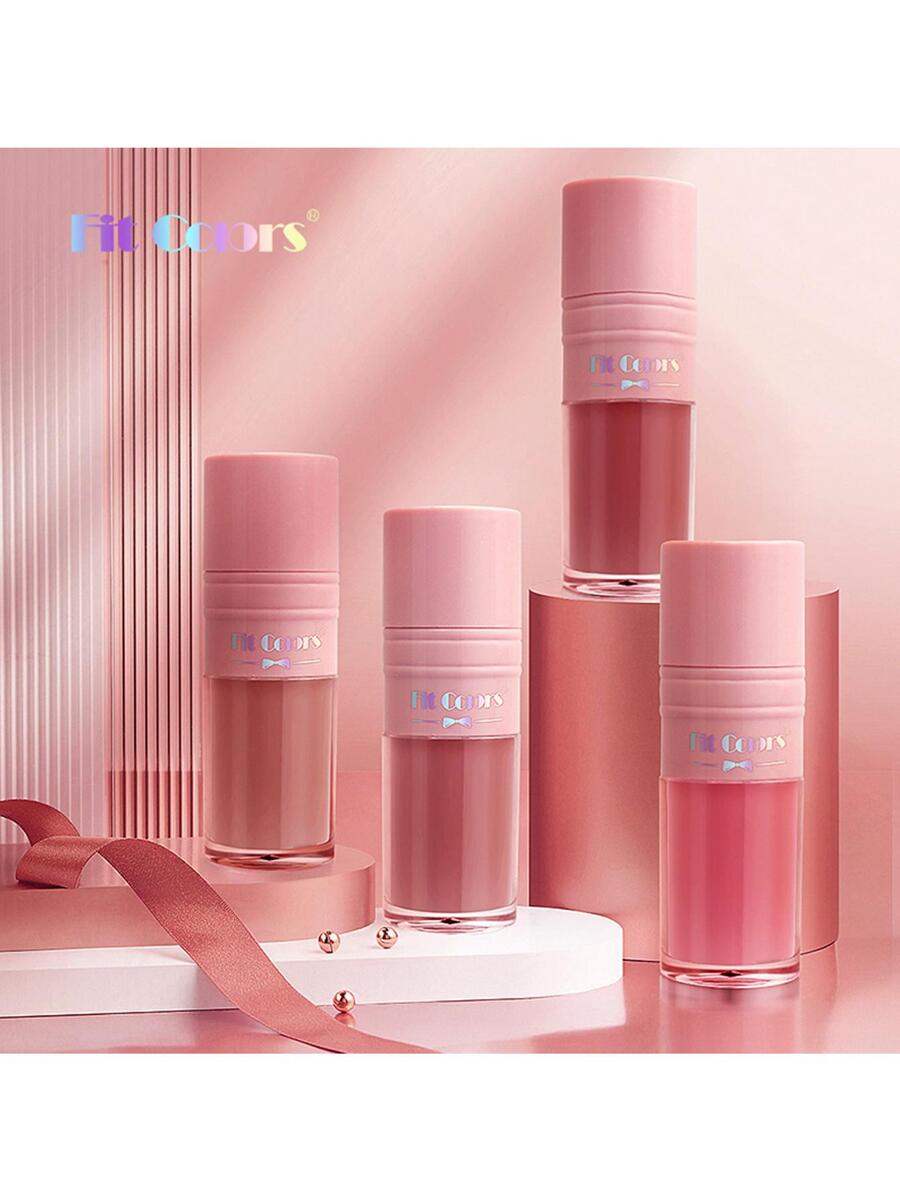 Fit Colors Liquid Blush,1Pc Highly Pigmented Liquid Blush Long-Wearing ...