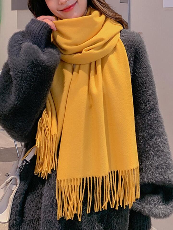 Yellow Solid Bandana