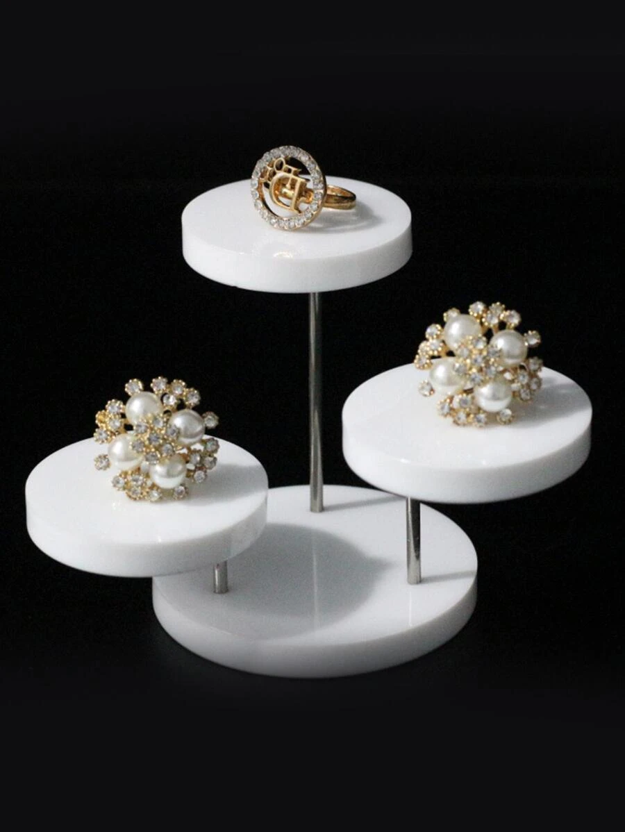 1pc Jewelry Display Stand Multi-level Rotating Round Display Stand ...