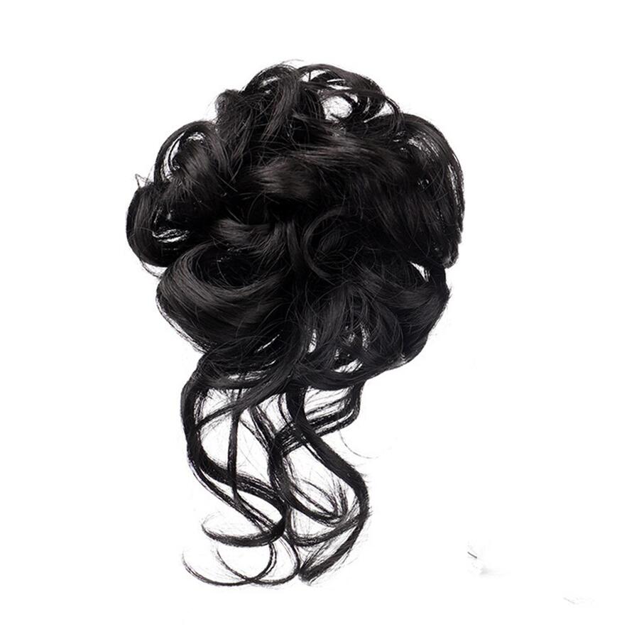 Korean Style Elegant Natural Fluffy Slouchy Charm Hair Claw, Bun Hair ...