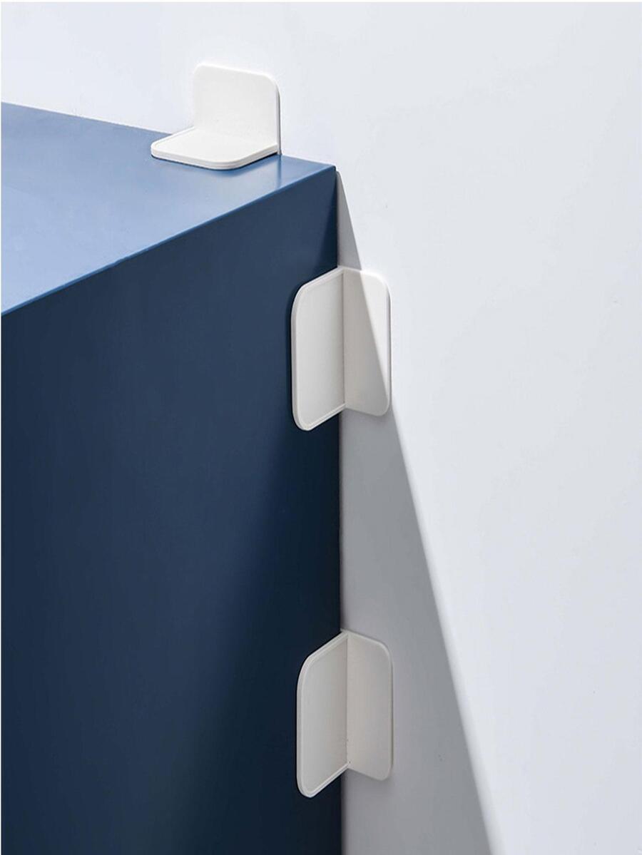 No Drill Cabinet Desk Anti-tip Fixing Straps & Shelf Brackets | SHEIN USA