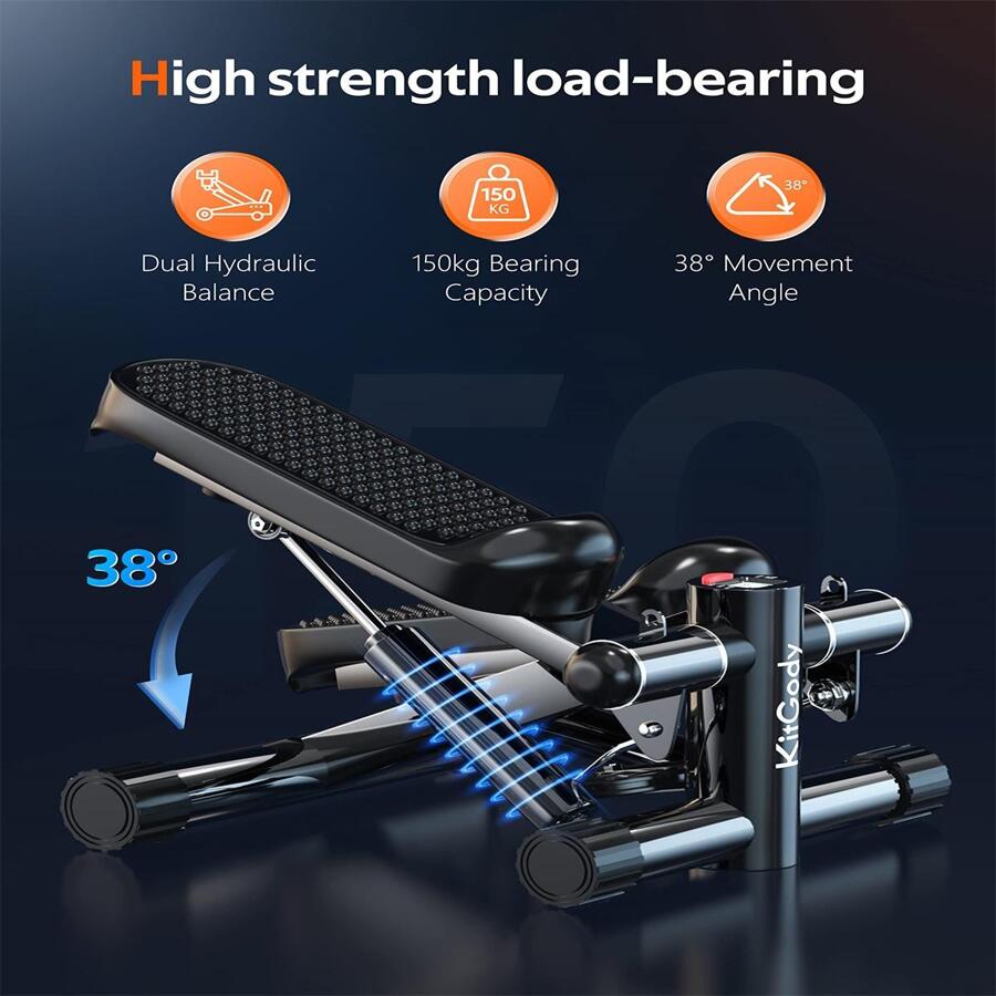 Kitgody Health & Fitness Mini Steppers for Exercise,Vertical Climber ...