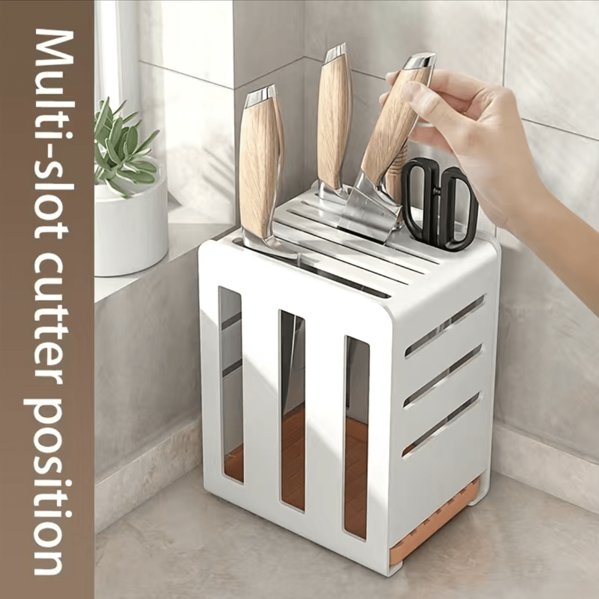1pc Multifunctional Knife Holder | SHEIN USA