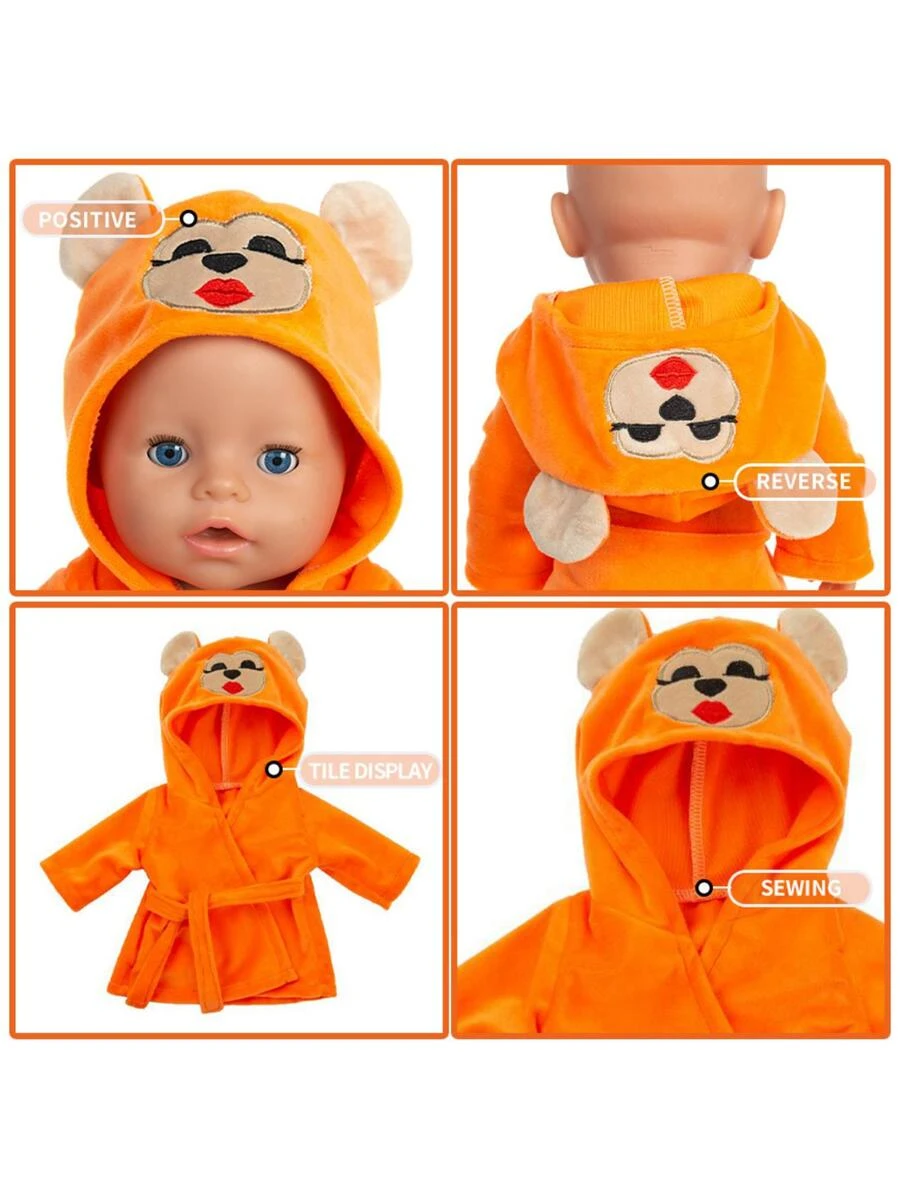 18in/43cm American Doll, Super Realistic Reborn Doll With Pink Strap ...