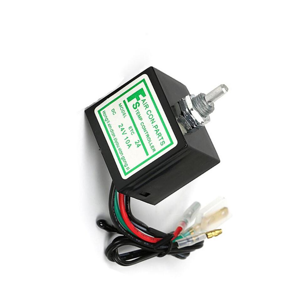 Car Air Conditioner Thermostat Switch Adjustable Temperature Control ...